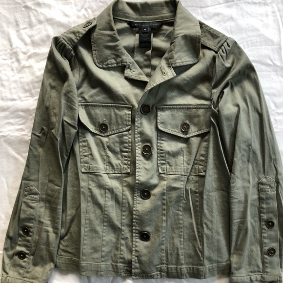 Marc By Marc Jacobs | Jackets & Coats | Marc By Marc Jacobs Army ...
